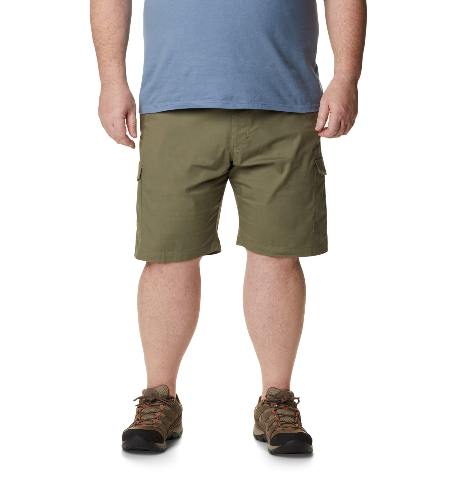 Columbia Men's Brentyn Trail Cargo Short, Stone Green, 36x8