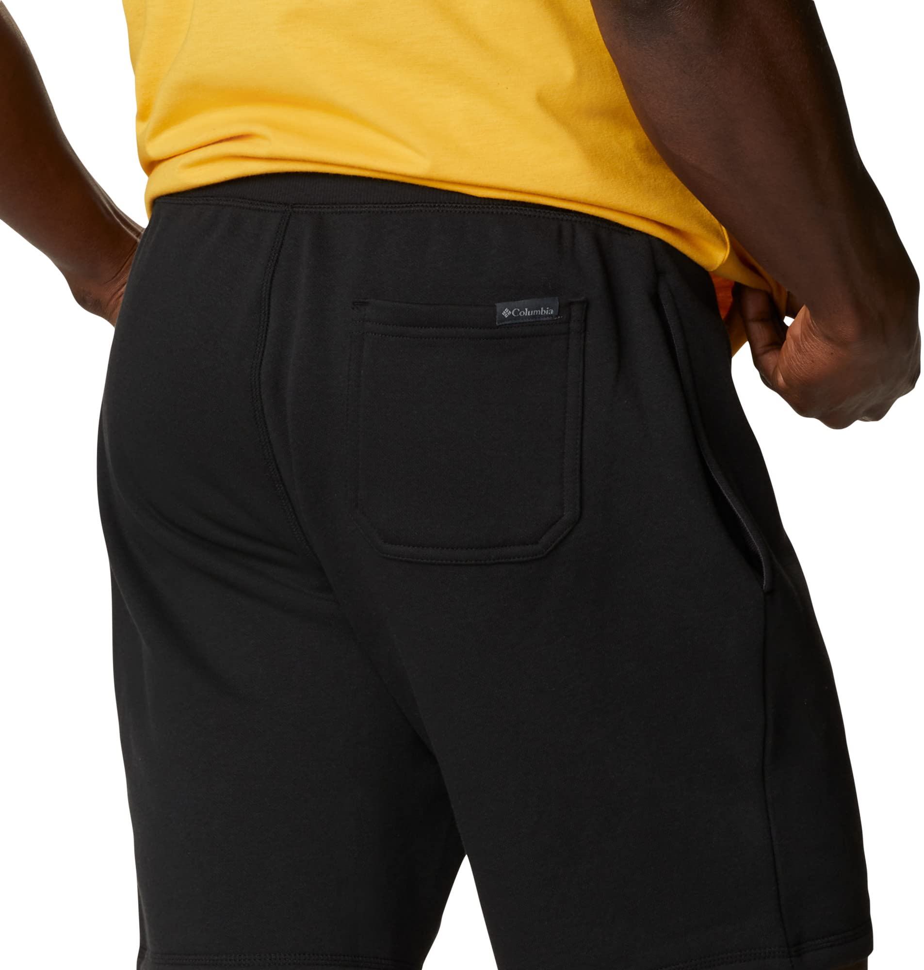 Columbia Men's Logo Fleece Short, Black, Medium x 8