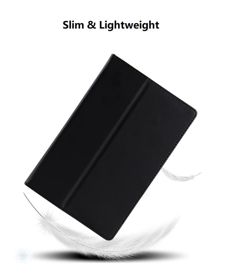 HONIEH PU Leather Case for TCL TAB 8 LE 8 inch 2023 Tablet Case Folding Stand Hand Strap Cover Compatible with TCL Tab 8 LE 9137W