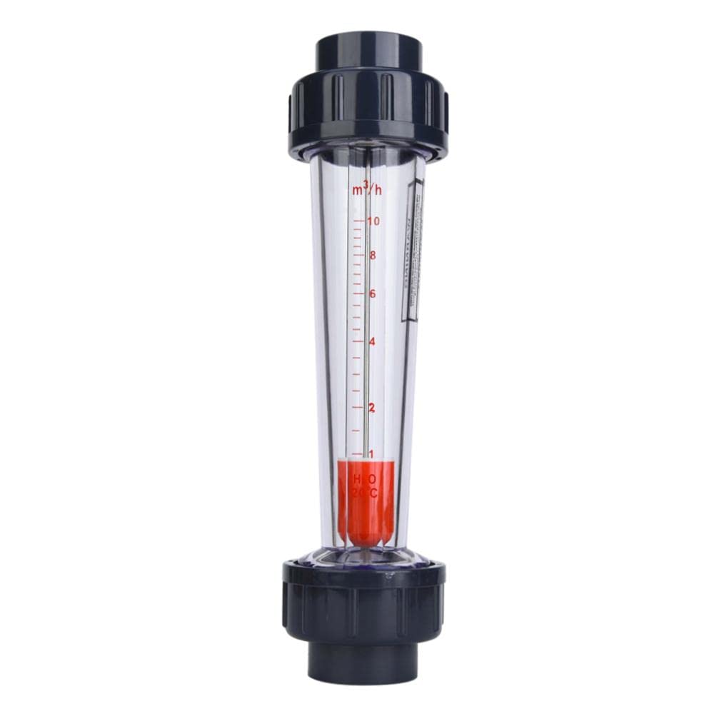 haillusty Accurate ABS Tube Liquid Flowmeter - High Flow Measuring Instrument for 1-10m H Range - LZS-32 Tube Type Flowmeter - Liquid Flow Measuring Device
