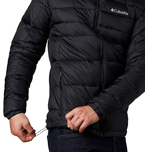 Columbia Men's Buck Butte Insulated Hooded Jacket, Black, XX-Large