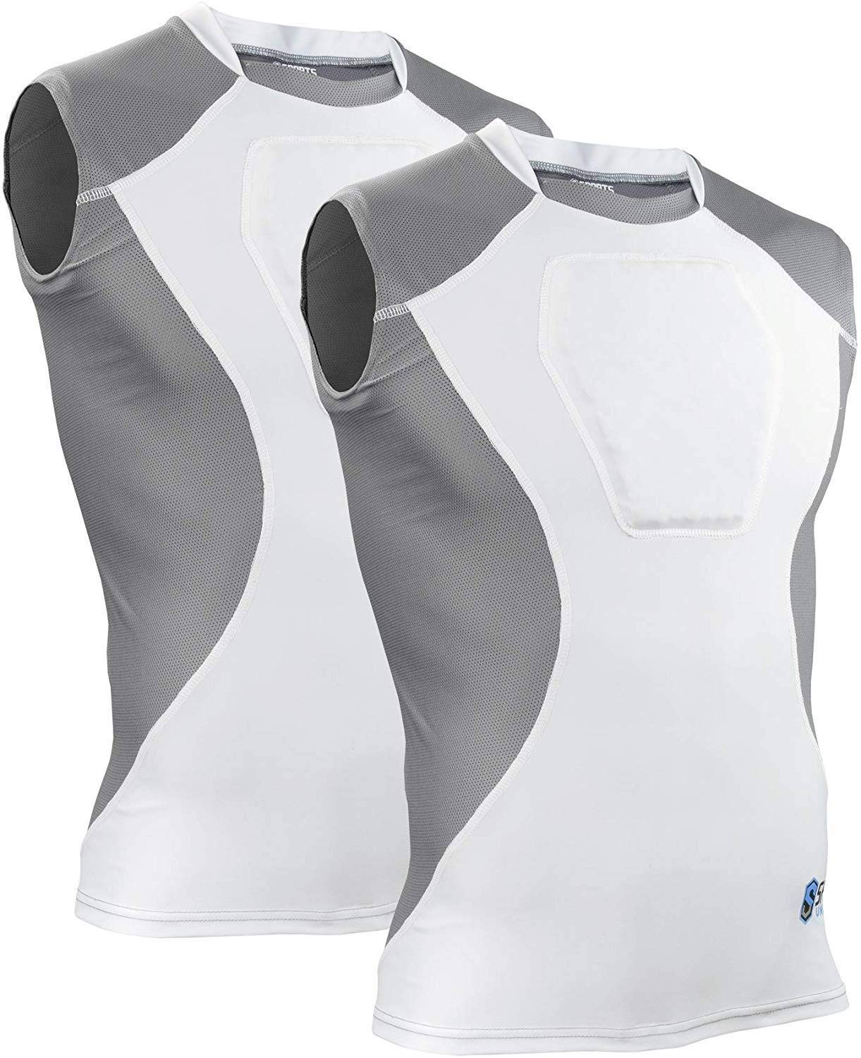Sports Unlimited Diamond Shield Youth Baseball Sternum Guard Shirt - 2 Pack