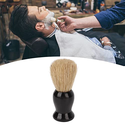 Hair Salon Neck Duster Brush, Barber Hair, Soft Combs and Mustache Painting Neck Duster Tool Synthetic Foaming Shave Easy Styling Broken Foam