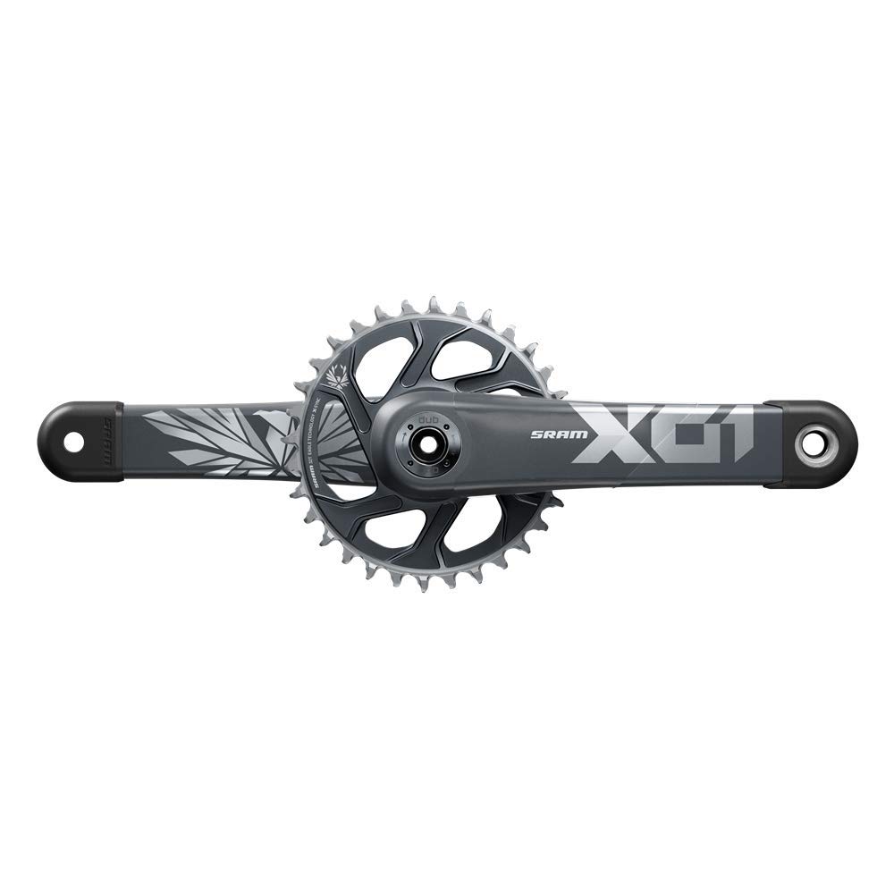 SRAM X01 Eagle Boost Crankset - 175mm, 12-Speed, 32t, Direct Mount, Dub Spindle Interface, Lunar/Polar, C2