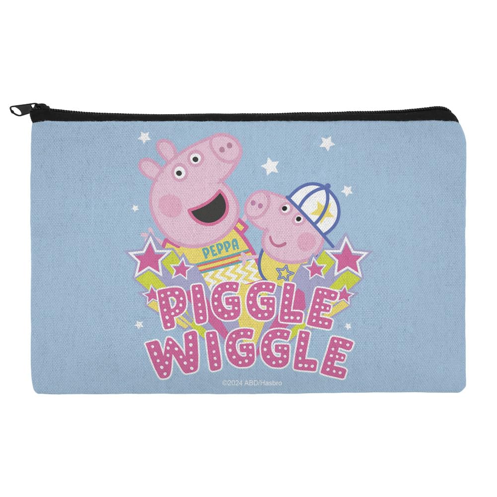 GRAPHICS & MORE Peppa Pig Piggle Wiggle Pencil Pen Organizer Zipper Pouch Case