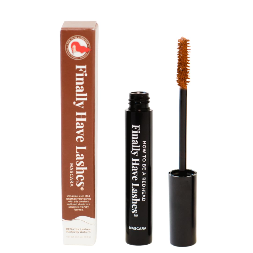 How to be a Redhead Finally Have Lashes Hourglass Mascara β Redhead Mascara (Auburn), As Seen on Shark Tank