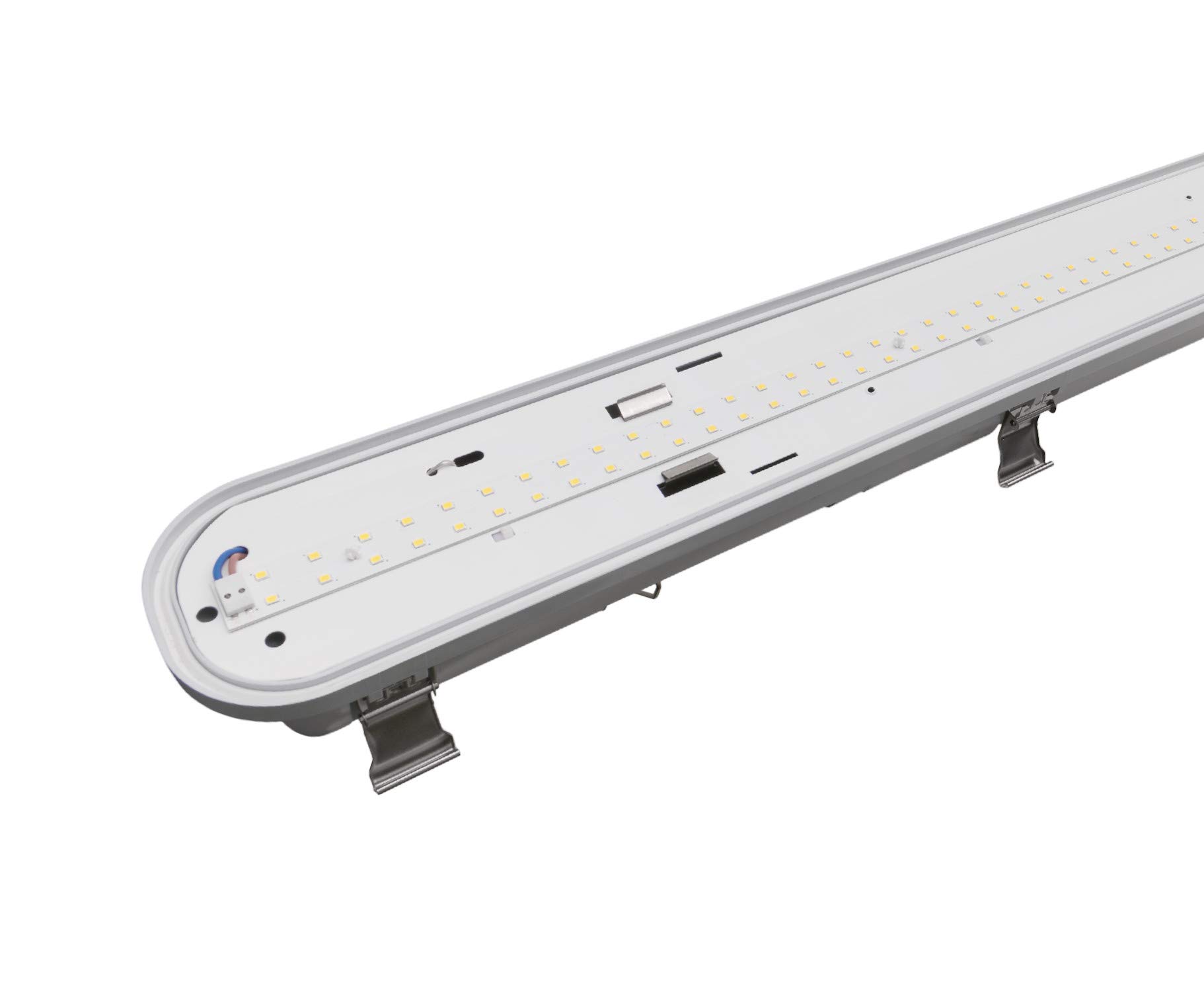 NICOR Lighting VT3(v2) Series 2ft LED Vaportite, 5000K (VT3202SUNV50) Gray