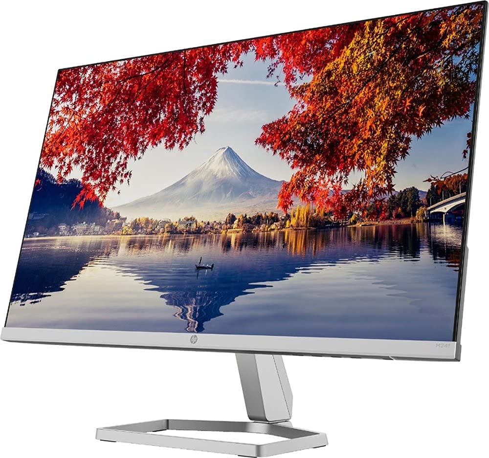 HP 24 inch FHD (1920 x 1080) 75Hz Anti-Glare Monitor, On-Screen Controls, AMD FreeSync, Low Blue Light Mode, Black (Renewed)