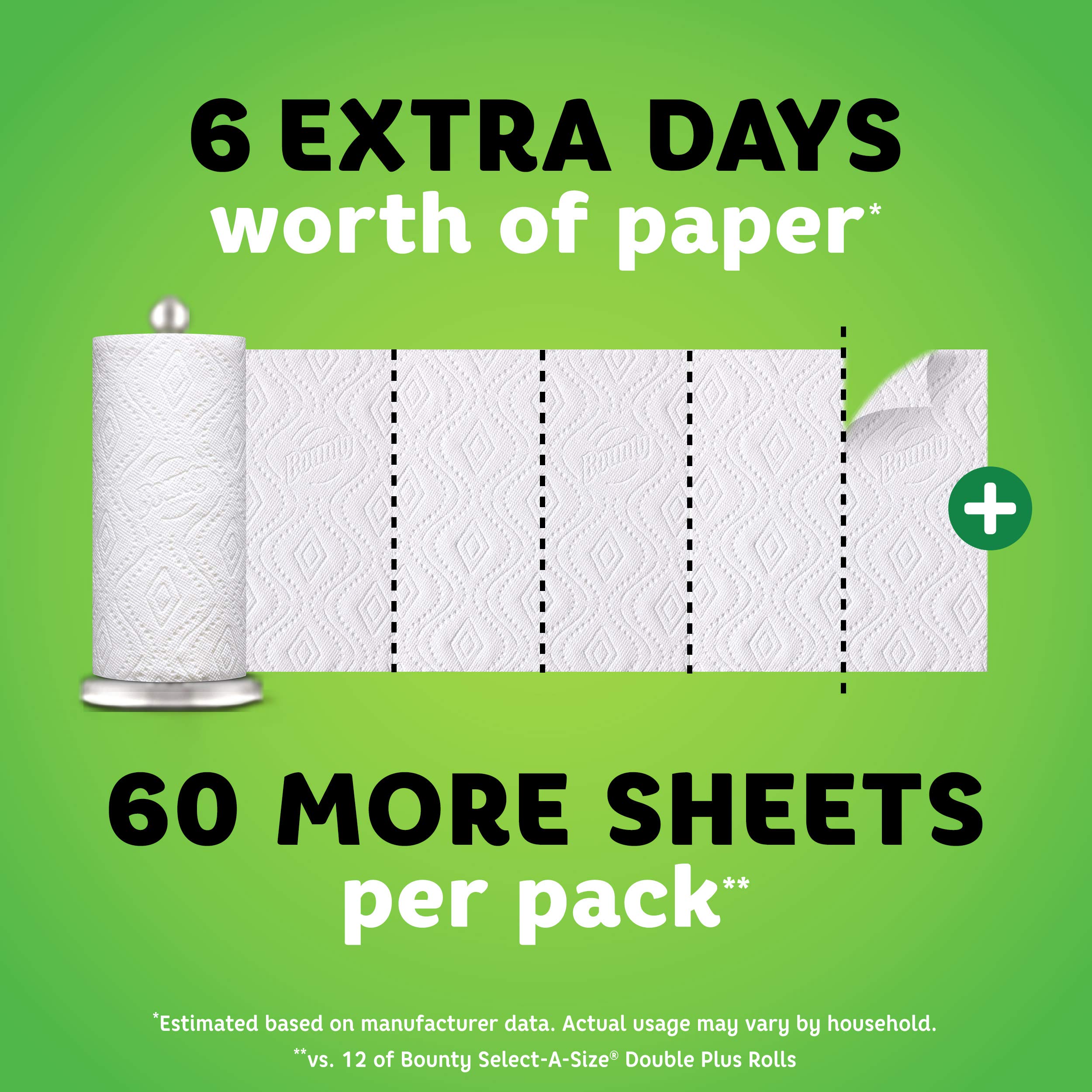 Charmin Ultra Strong Clean Touch Toilet Paper, 24 Family Mega Rolls and Bounty Quick-Size Paper Towels,12 Family Rolls, Bundle (Packaging May Vary)