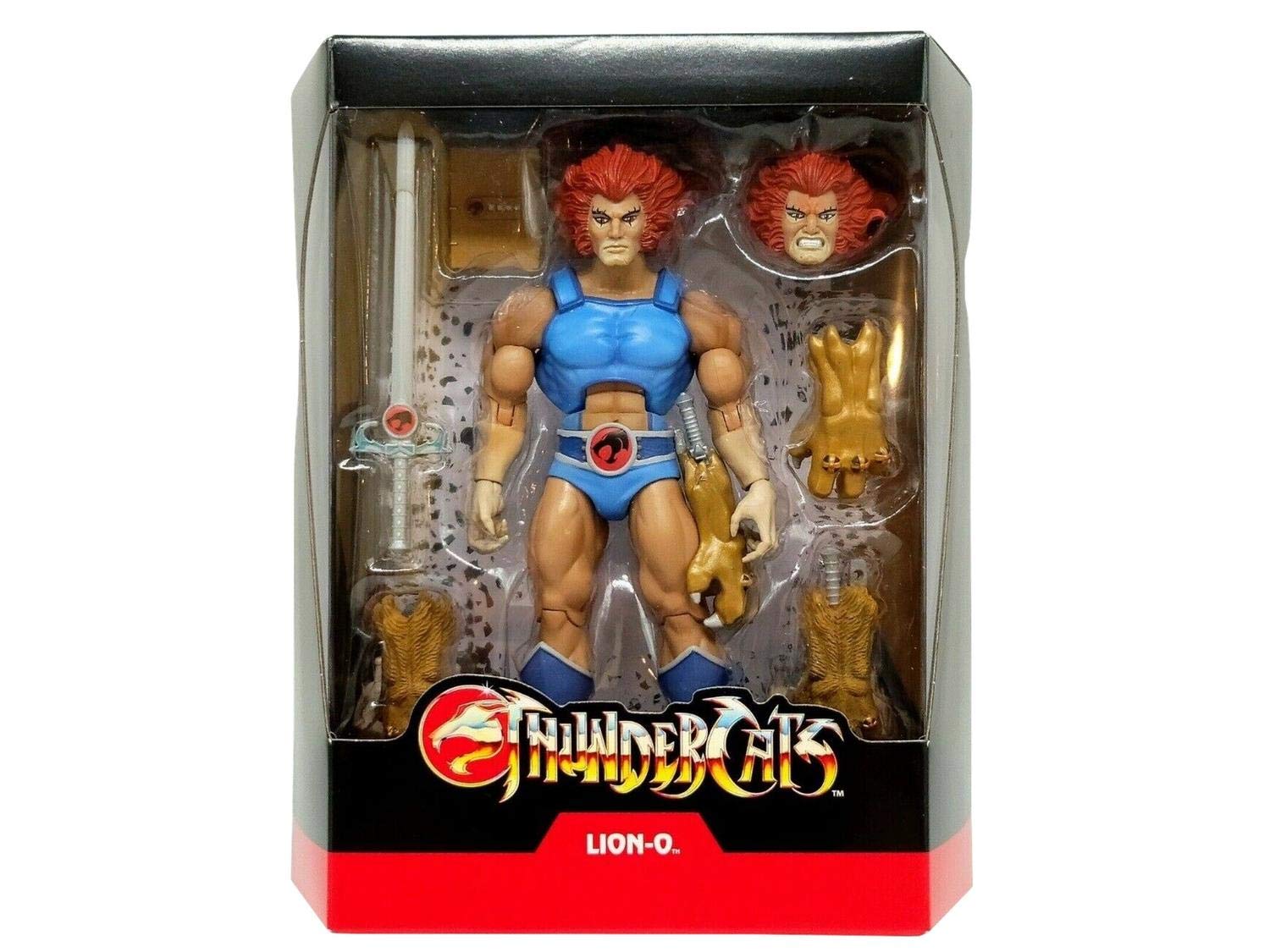 Super 7 Thundercats Ultimates Lion-O 7-Inch Action Figure, (Pack of 1)