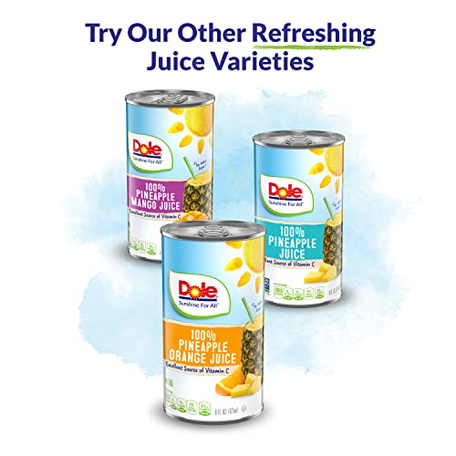 Dole, 100% Pineapple Orange Banana Juice, 6 Oz, 6 Ct