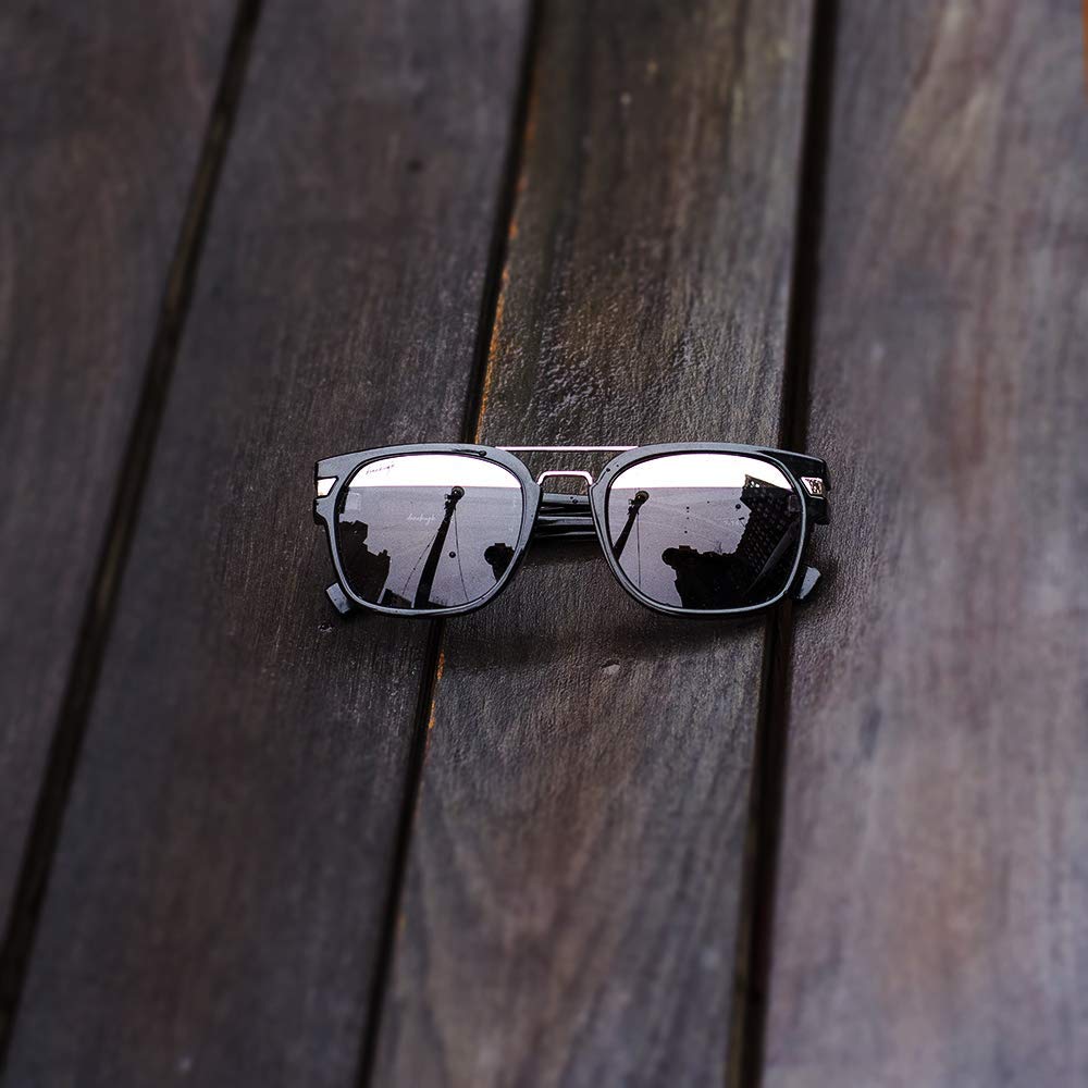 Donahugh Designer Sunglasses For Men Women Fashion Polarized Retro Sun Glasses (Tortoise)
