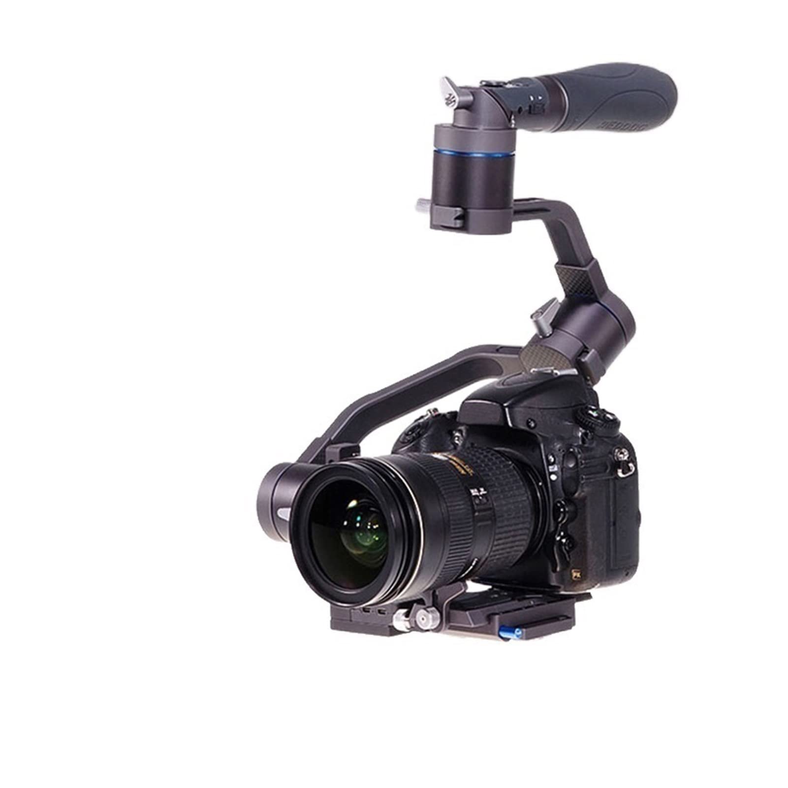 DONCK Action Camera Stabilizer Handheld Stabilizer SLR Camera Photography Anti-Shake Three-axis Gimbal Intelligent Low Position for Outdoor Video Recording