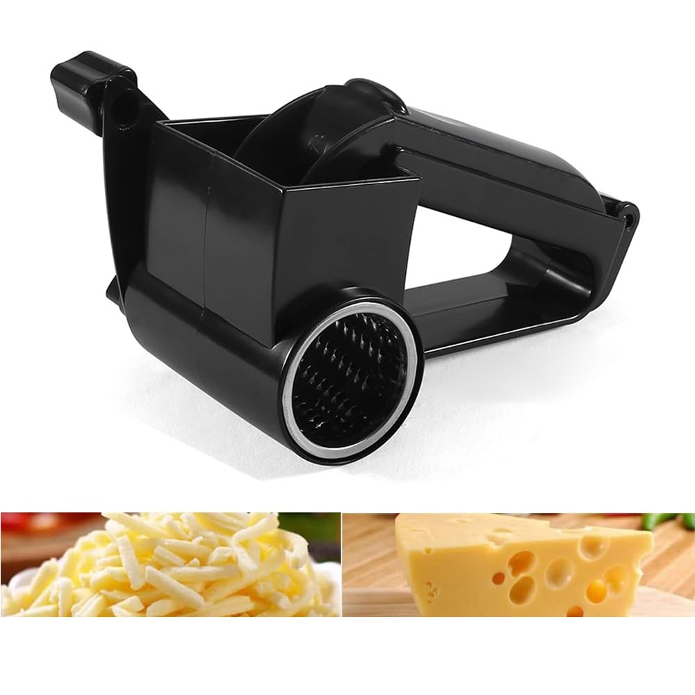 Cheese Grater, Cheese Grater Hand Crank, Rotary Cheese Grater