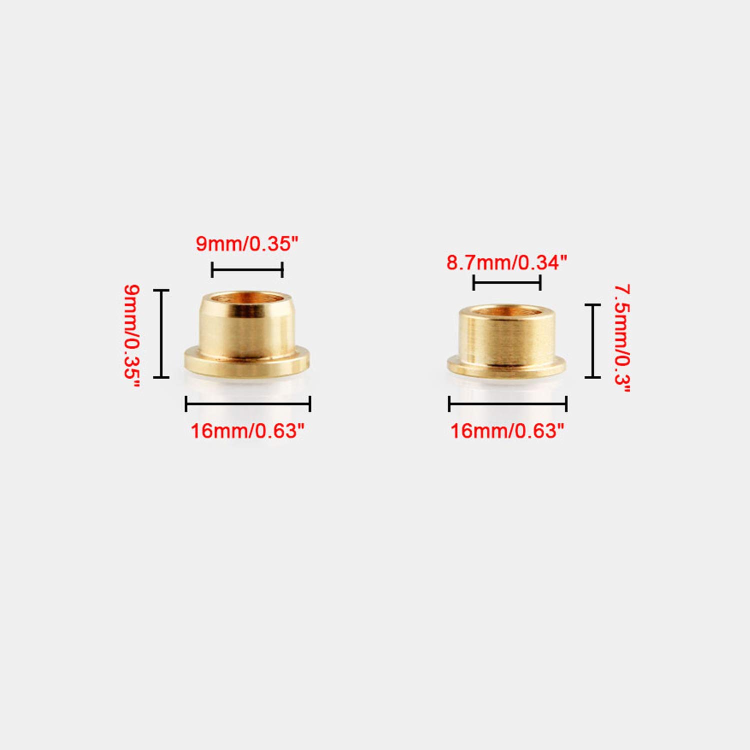 Door Hinge Roller Pin Door Hinge Pin and Bushing Kit Hinge with Pin LEDAUT Replacement for Ford F150-F350 Bronco SUV
