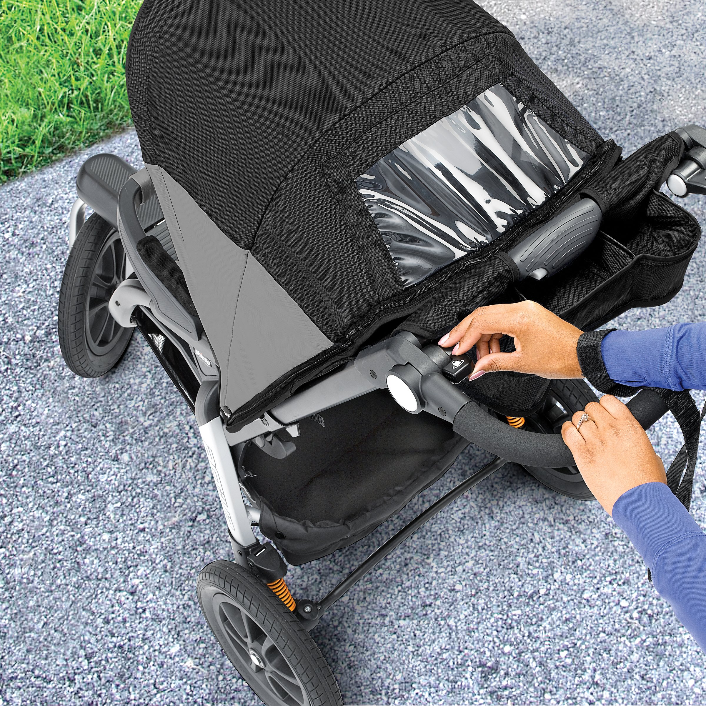 Chicco Activ3 Jogging Travel System - Crux | Black