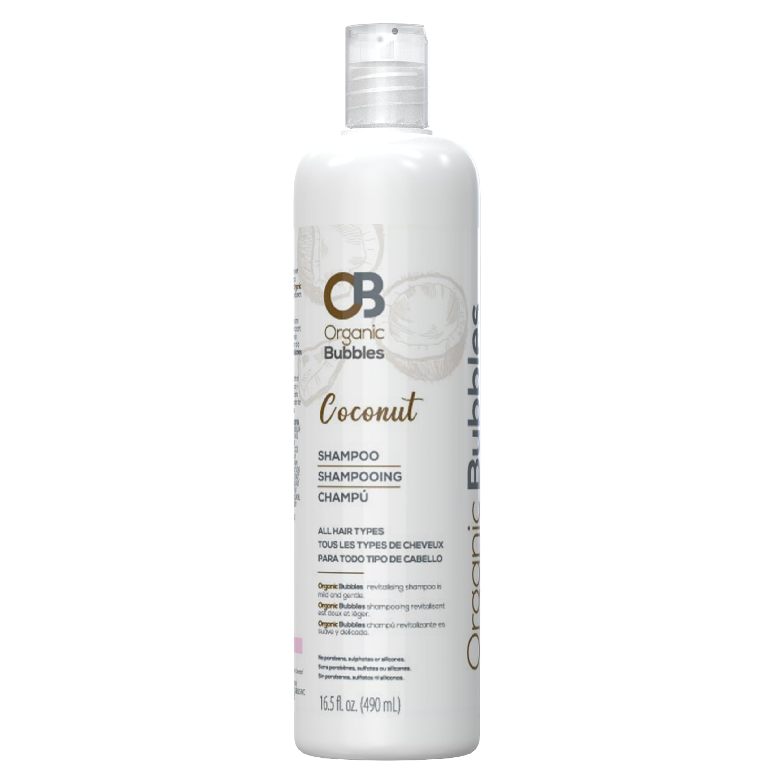 Organic Bubbles Coconut β Vegan and Made in Canada (Shampoo)