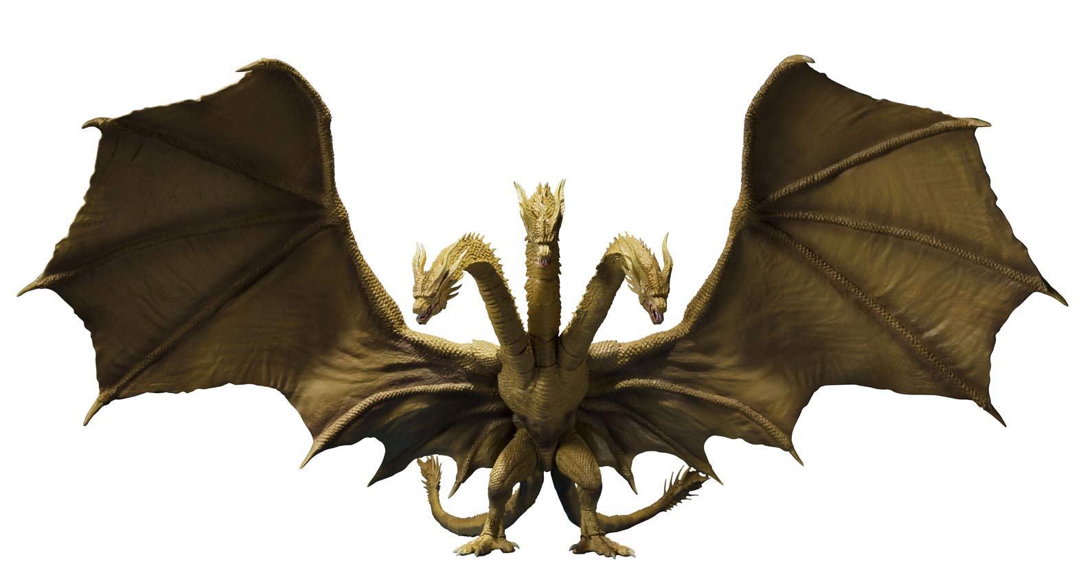 TAMASHII NATIONS Bandai S.H. MonsterArts King Ghidorah 2019 "Godzilla: King of The Monsters Action Figure