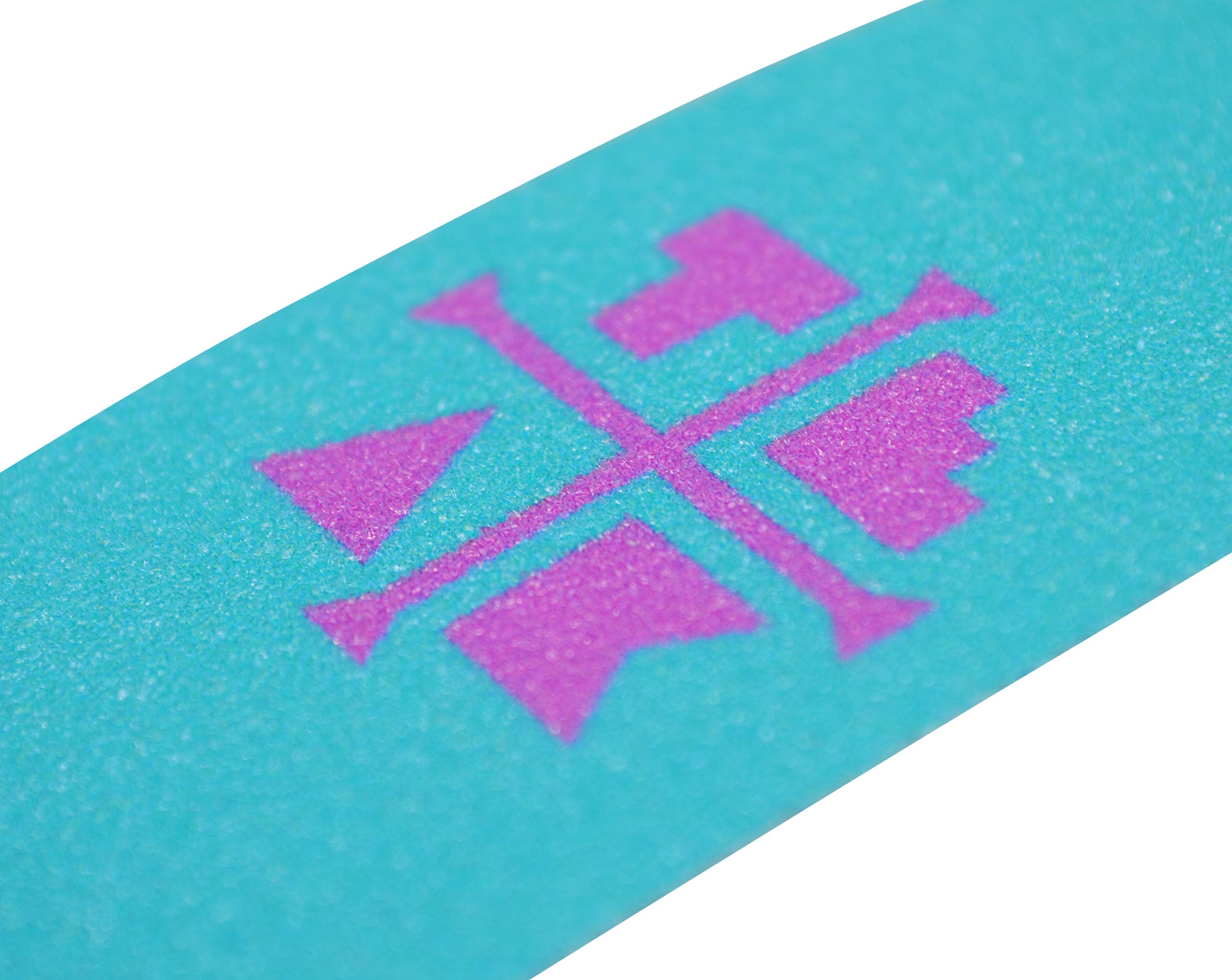 Teak Tuning 3PK Premium Fingerboard Skate Grip Tape, Cotton Candy Logo Edition - 38mm x 114mm - Set of 3 Sheets - Adhesive Backing