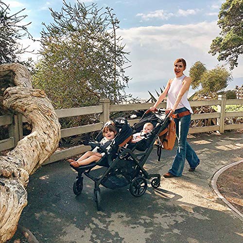 Contours - Curve - Convertible Tandem Double Stroller (Graphite Gray)