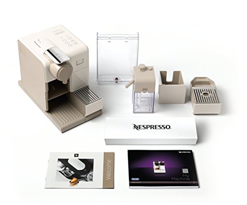 Nespresso Lattissima Touch Original Espresso Machine with Milk Frother by De'Longhi, White