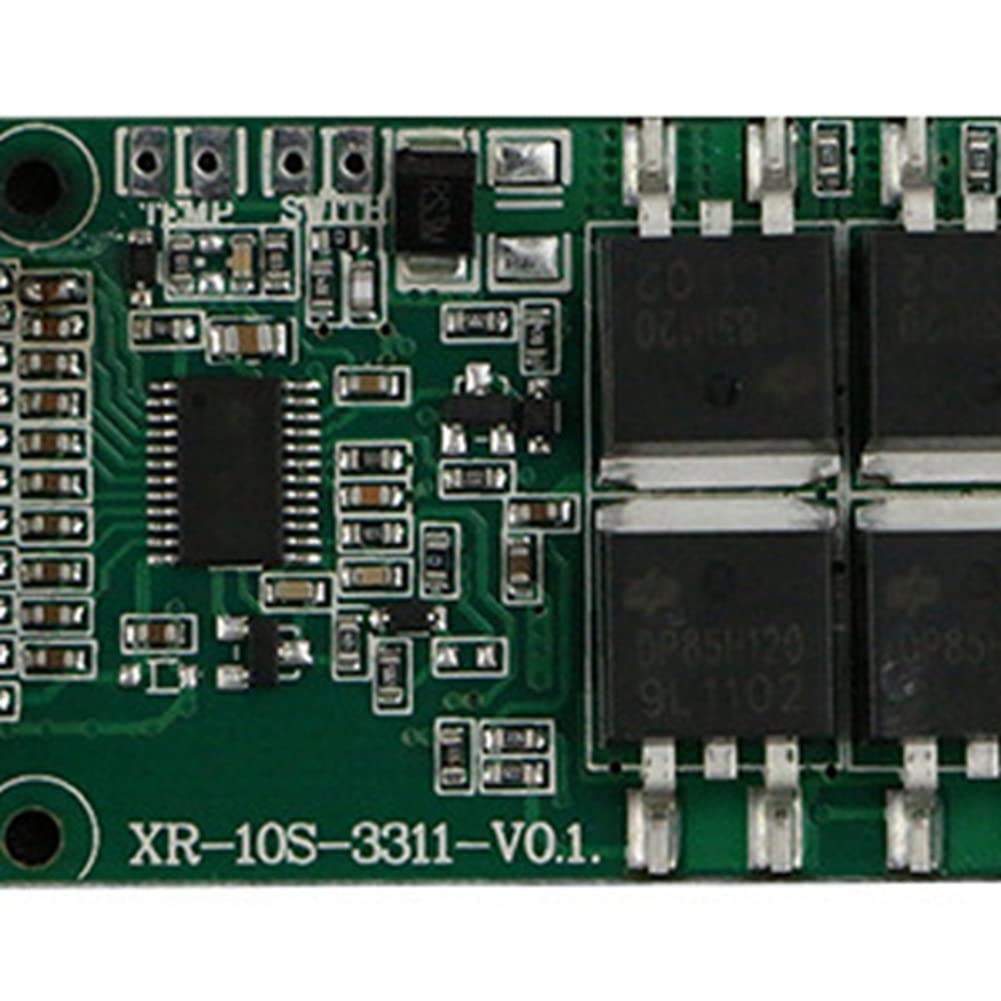 HICCYRODLY BMS 10S 36V 15A 18650 - Lithium Battery Charge Protection Board PCB PCM Common Port for Escooter E-Bike Charging