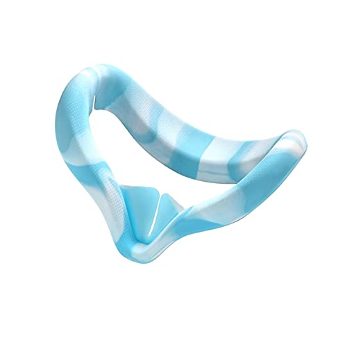 Dan&Dre Upgraded Silicone Eye Cover Face Cushion, Crazy Comfortable Waterproof Sweatproof Shading Eye Cover Pad Compatible for Oculus Quest 2