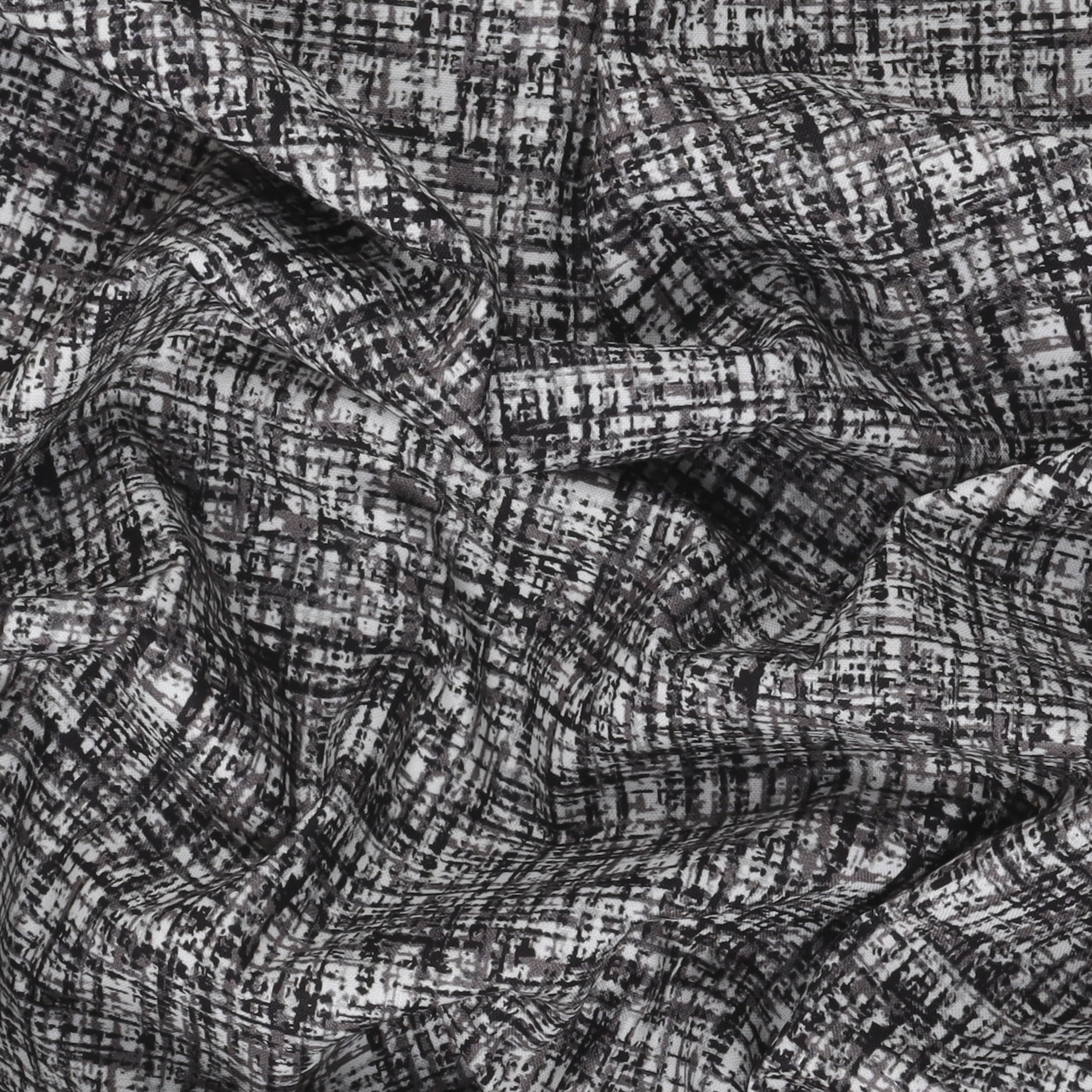 Mook Fabrics Cotton Sunflower Linen, Black 15 Yard Bolt