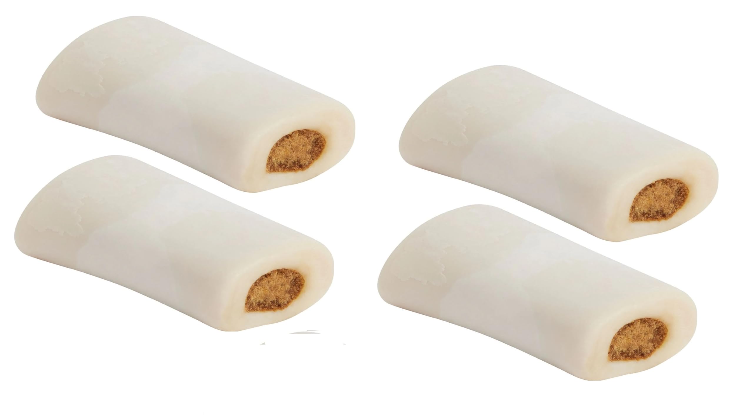 MPP Stuffed Cheese Shin Bones 4 Inch Refillable Nutritious Dog Dental Care Chews (1 Bone)