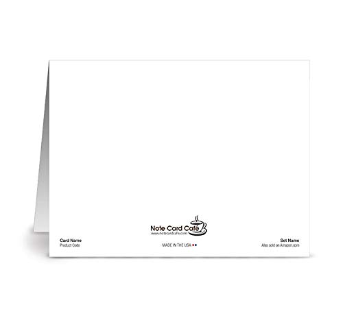 Note Card Cafe Thank You Cards with Kraft Envelopes | 24 Pack | Woodland Owl | Blank Inside, Glossy Finish | for Greeting Cards, Occasions, Birthdays, Gifts
