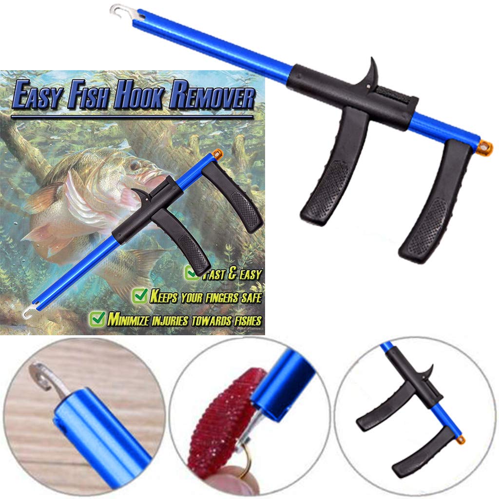 Toxz Easy Fish Hook Remover New Fishing Tool Minimizing The Injuries Tools Tackle (S)