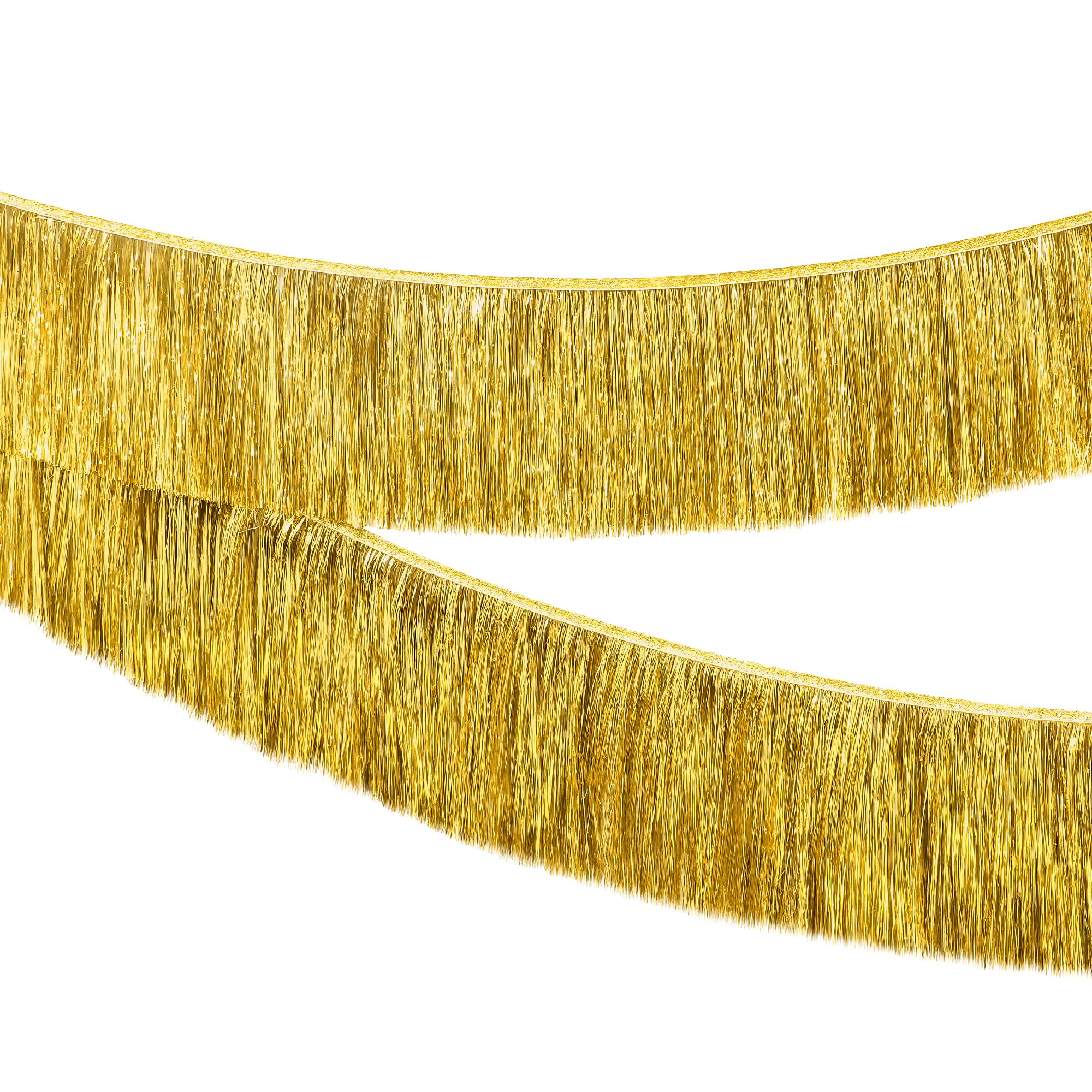 KatchOn, Pack of 2 Gold Fringe Banner - 6.5 Feet | Gold Fringe Garland, Golden Birthday Party Decorations, Gold Streamers Party Decorations | Happy New Year Backdrop, New Years Eve Party Supplies 2025