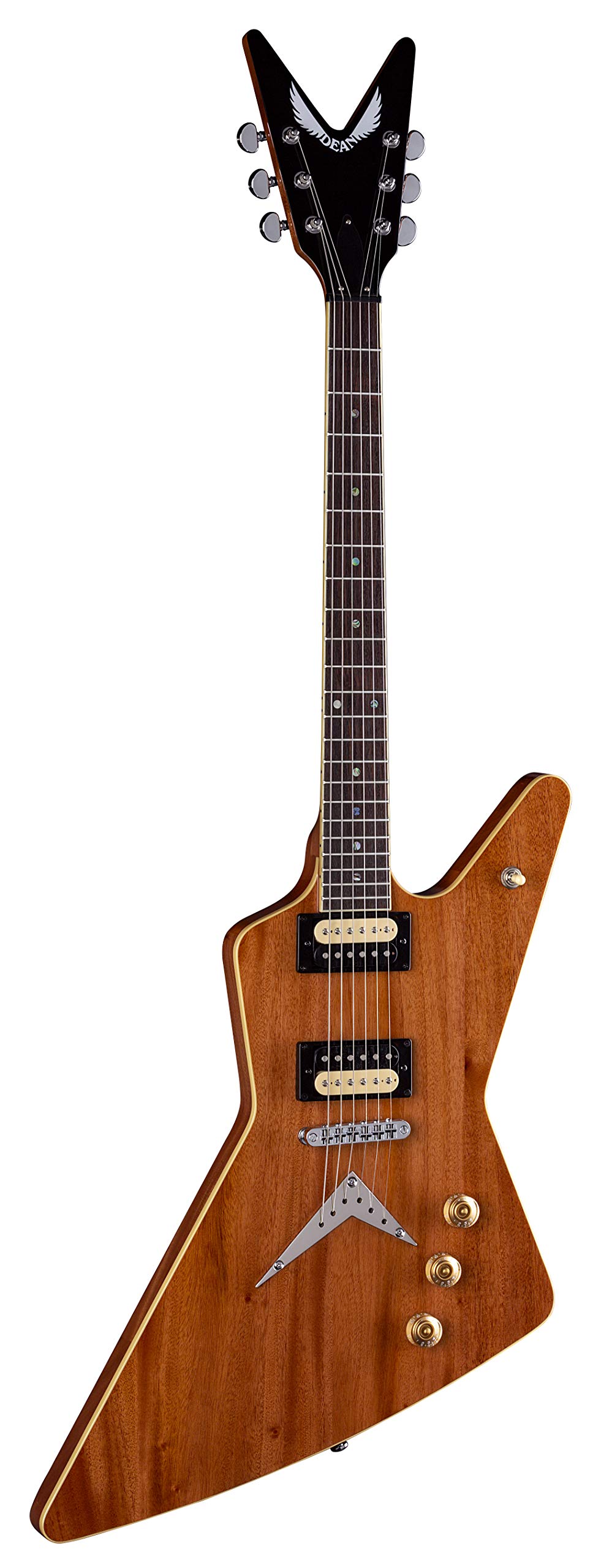 Dean Guitars 6 String Z 79 Electric Guitar, Mahogany, Right, Gloss Natural MAH