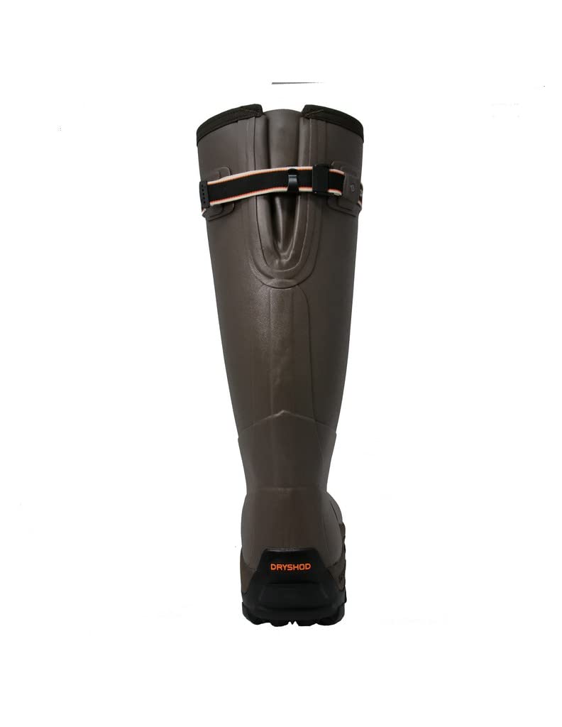Dryshod Men's Destroyer Warm Dry Moisture-Wicking Waterproof Insulated Protective Brush Boot with Gusset, Khaki, 11