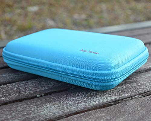 Deluxe Switch Game Case for 40 Nintendo Switch Games, Switch Game Card Holder, Storage Case for PS Vita Game or SD Cards, Turquoise Blue