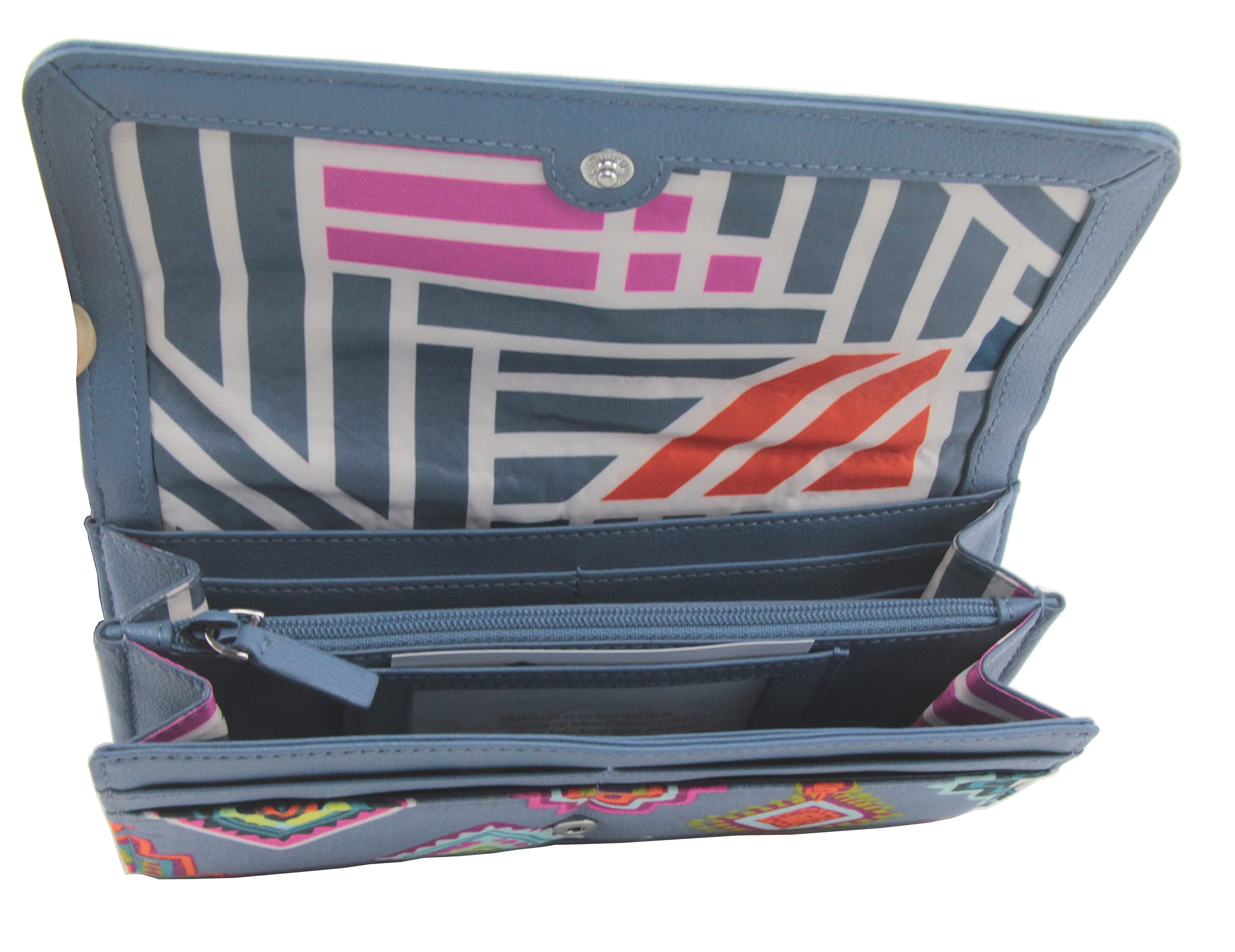 Vera Bradley Women's RFID Audrey Wallet Painted Medallions One Size