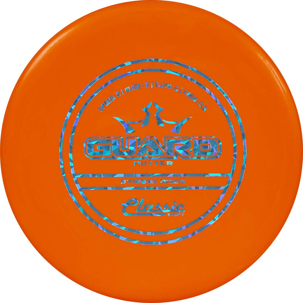 Dynamic Discs Classic Soft Guard Putter Golf Disc [Colors May Vary] - 173-176g