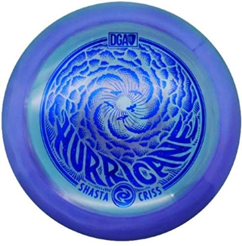 DGA Limited Edition 2020 Tour Series Shasta Criss Swirly ProLine Flex Hurricane Driver Golf Disc [Colors May Vary] - 170-172g