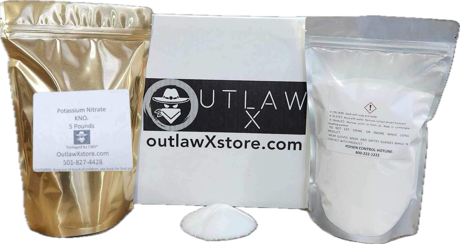 Potassium Nitrate HIGH Purity Milled Reagent Grade 5 LBS by ESKS®