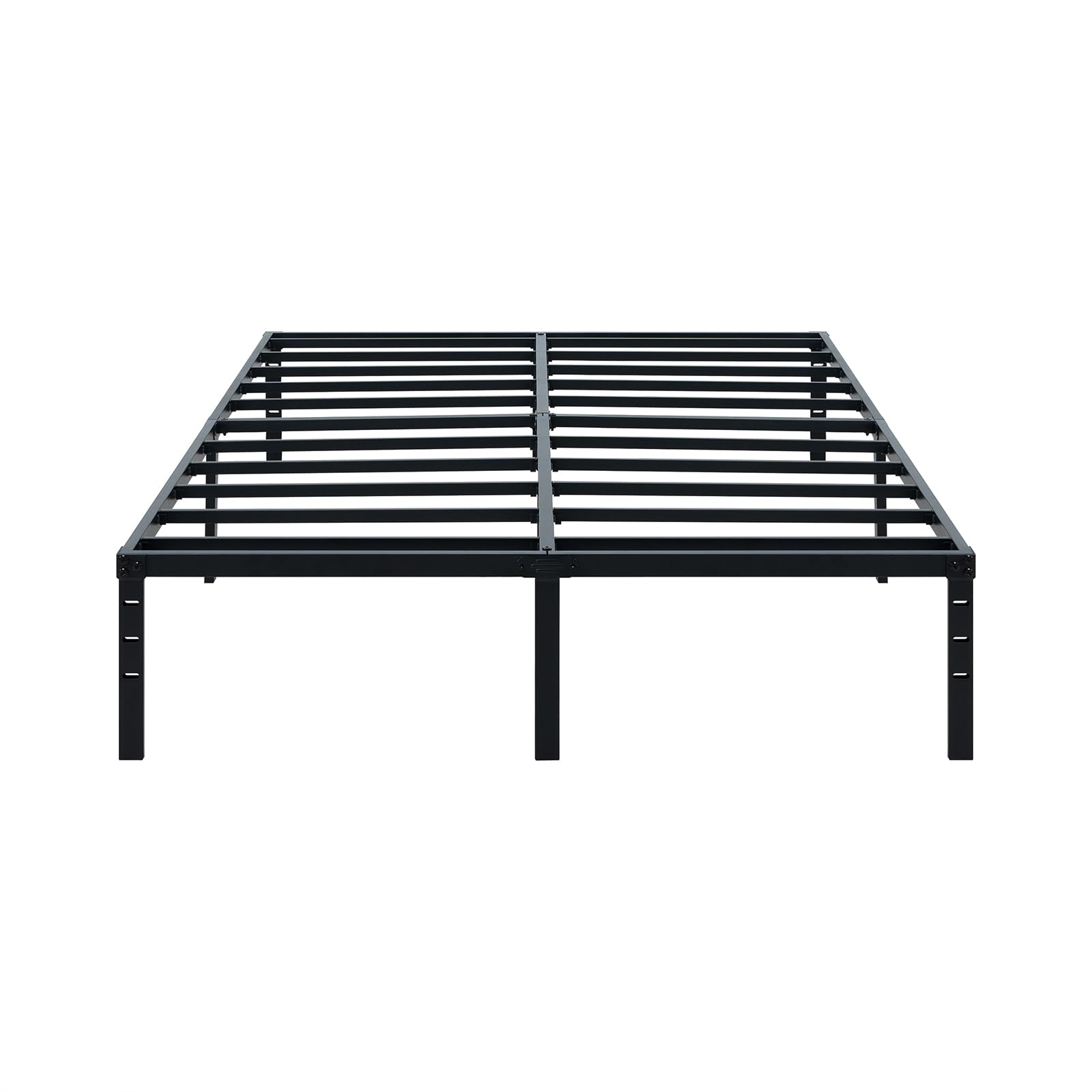 NELGUTA Metal Bed Frame, Storage Space Under The Heavy Duty Frame Bed, Durable 14Inch King