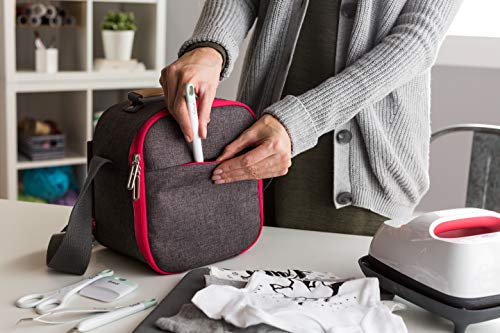 Cricut EasyPress Tote, Carrying Case for Cricut Easy Press Machines and Accessories, Compatible with Cricut EasyPress 2 - 6"x 7"
