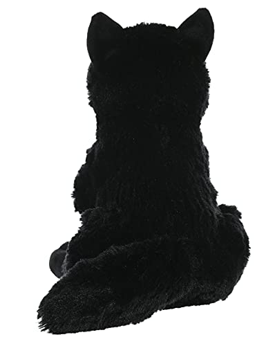 Wild Republic Wolf Plush, Stuffed Animal, Plush Toy, Kids Gifts, Black, 12"