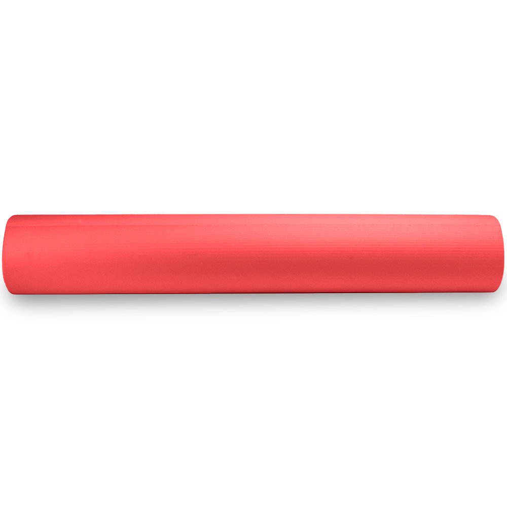 Crown Sporting Goods 36" x 6" Premium EVA Foam Roller β Firm, Dense, and Shape-Restoring (Red)
