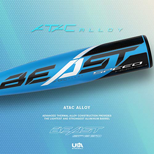 EASTON BEAST SPEED HYDBRID -10 USA Baseball Bat, 30/20, YBB19BSH10