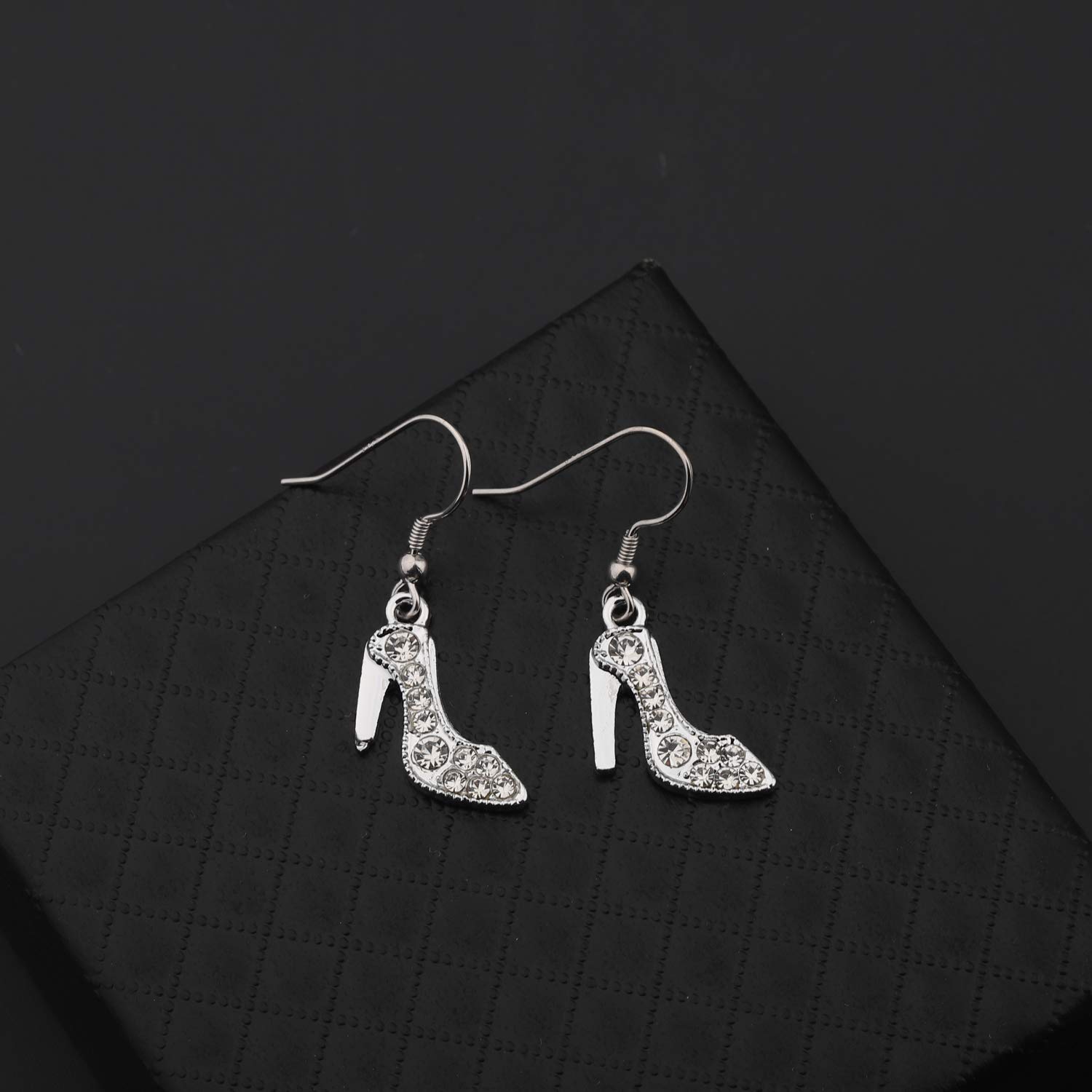 Crystal Heels Earrings Birthday Gift Gift for Sister Girlfriend Daughter