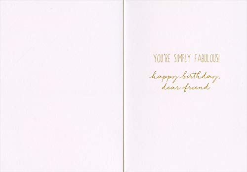 Pictura Woman in Hats Whispering Secrets Sara Miller Birthday Card for Friend