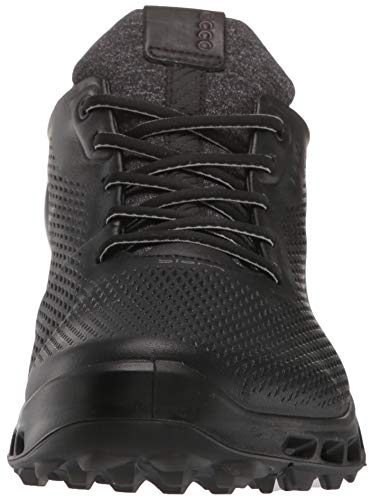 ECCO Men's Biom Cool Pro Gore-TEX Golf Shoe, Black Yak Leather, 13-13.5