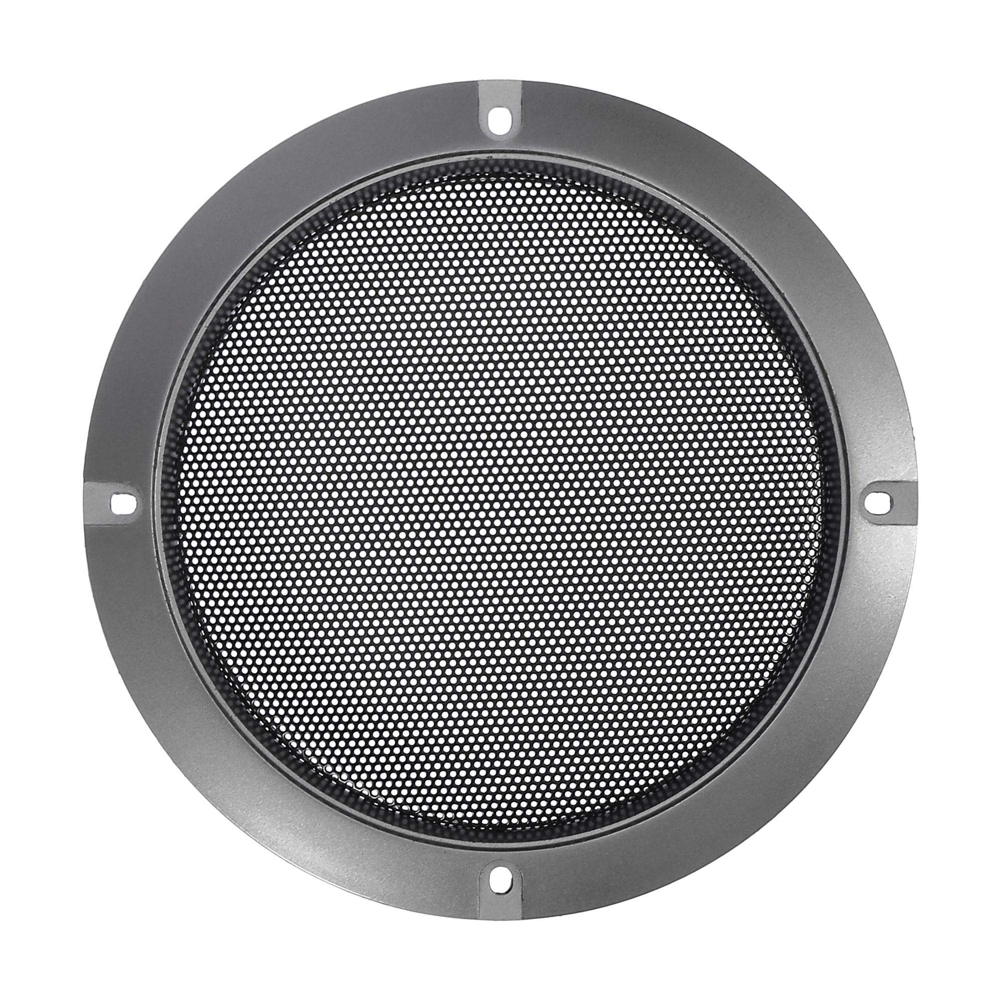 X AUTOHAUX 5" Titanium Tone Car Audio Speaker Cover Mesh Subwoofer Grill Horn Guard Protector