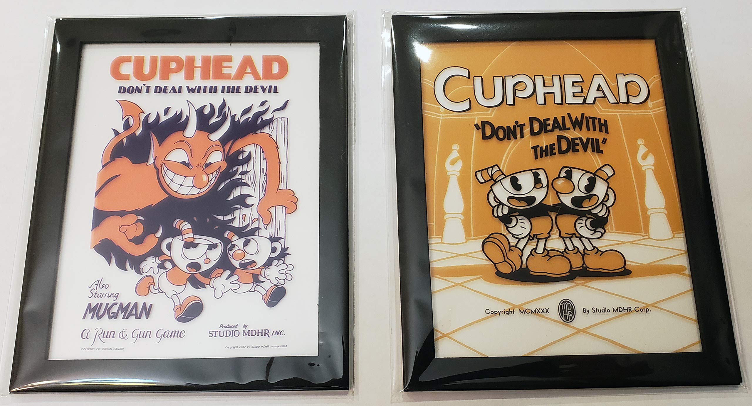 Cuphead-Limited Edition Bonus Art Cel Complete Set of 5!