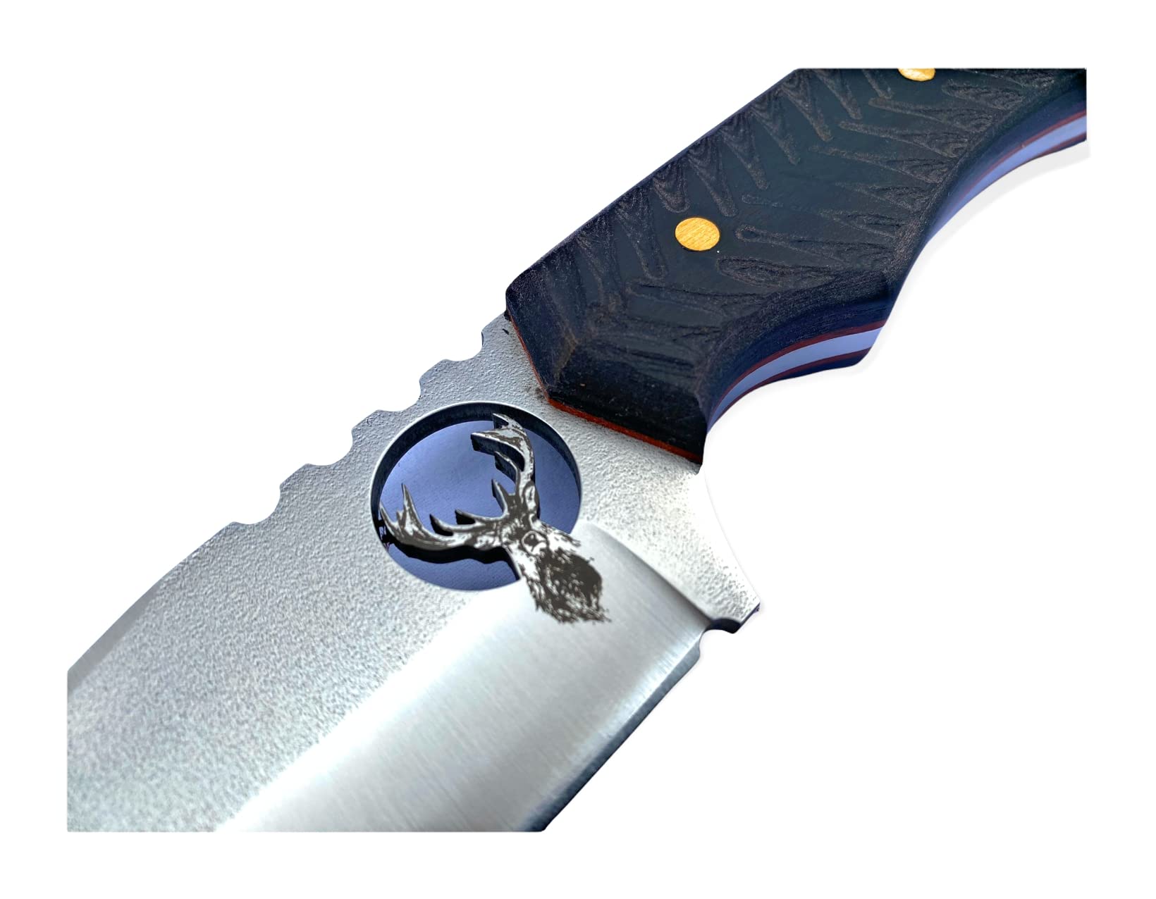 Custom Handmade Knife-4116 Stainless Steel Survival Knife for Hunting and Camping- Fixed Blade Knives - Include Sheath